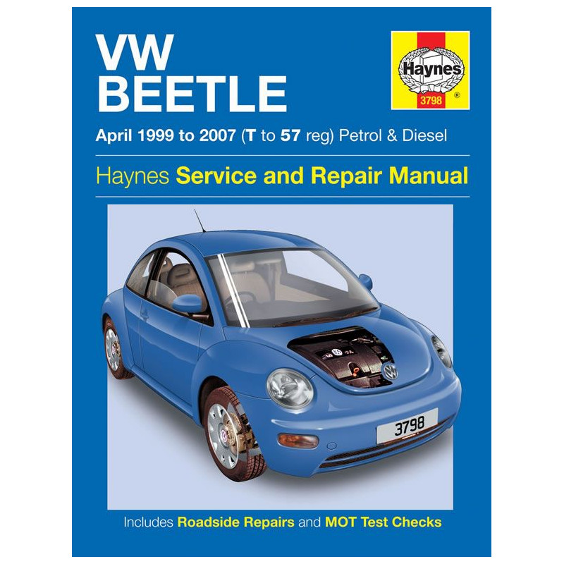 HAYNES-ONLINE VOLKSWAGEN NEW BEETLE I phase 1 Hayon 3 portes (1999 > 2005)