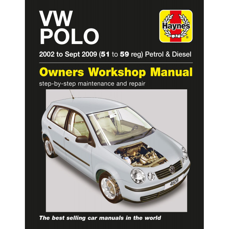 HAYNES-ONLINE VOLKSWAGEN POLO IV phase 2 Hayon 3 portes (2005 > 2009)