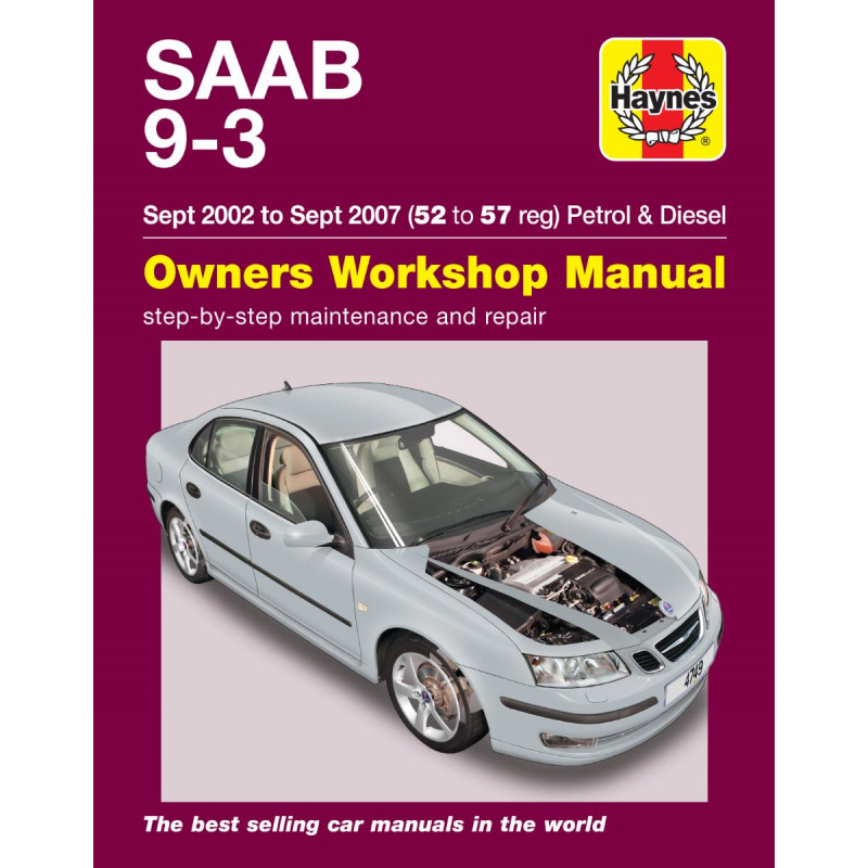 HAYNES-ONLINE SAAB 9-3 II phase 1 Berline 4 portes (2002 > 2007)
