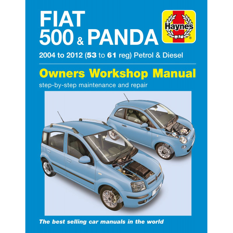 HAYNES-ONLINE FIAT 500 II phase 1 Hayon 3 portes (2007 > 2015)
