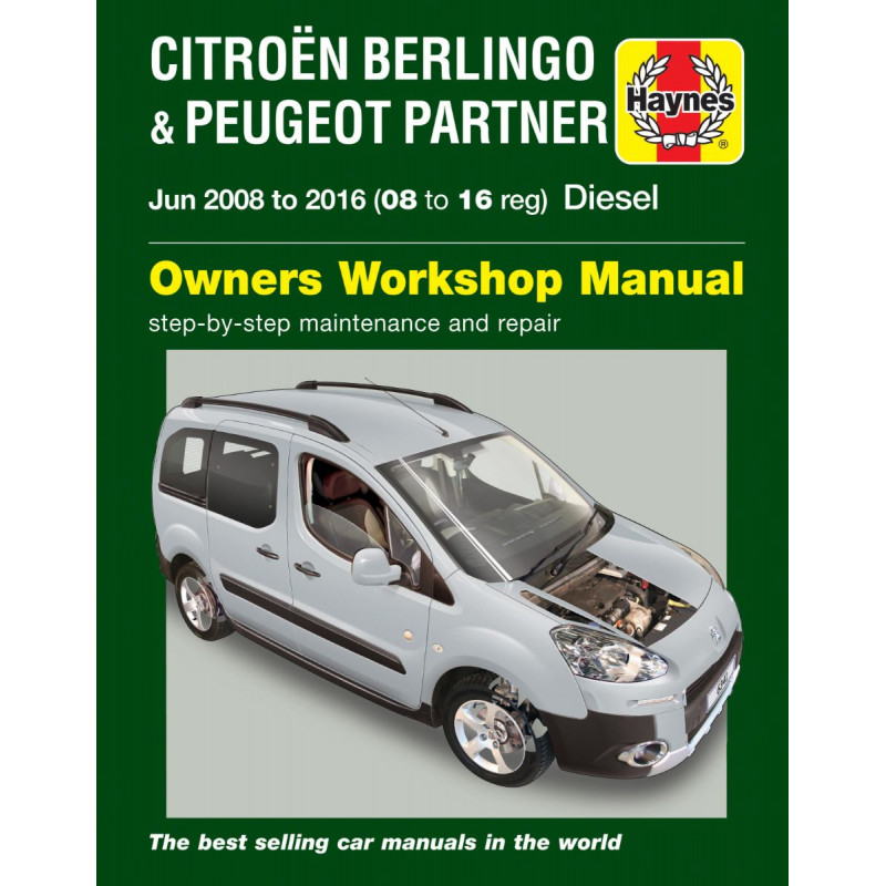 HAYNES-ONLINE CITROEN BERLINGO II phase 1 Break 4 portes (2008 > 2012)