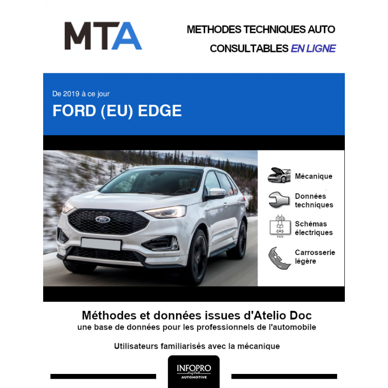 MTA FORD (EU) EDGE phase 2 Break 5 portes (2019 > ce jour)
