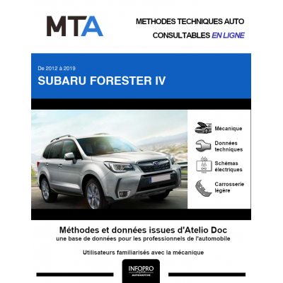 MTA SUBARU FORESTER IV Break 5 portes (2012 > 2019)