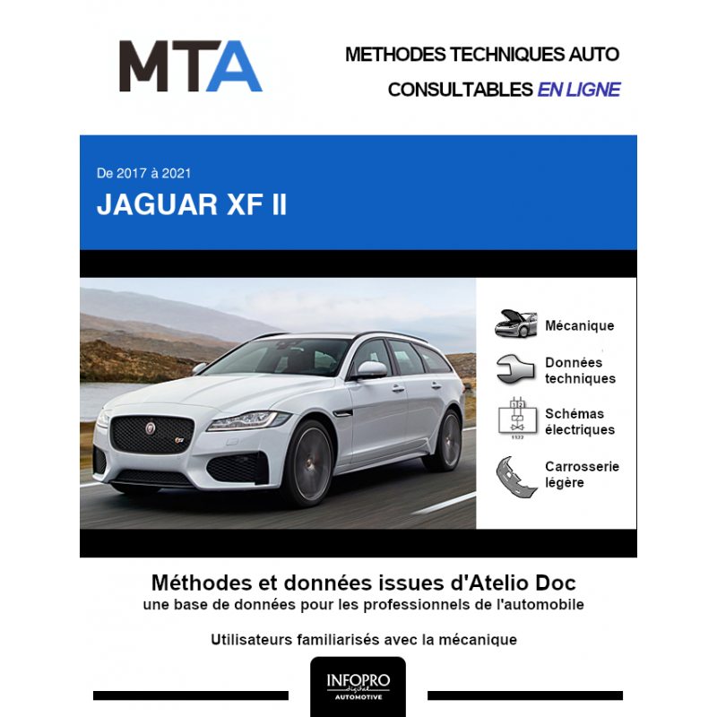 MTA JAGUAR XF II Break 5 portes (2017 > 2021)