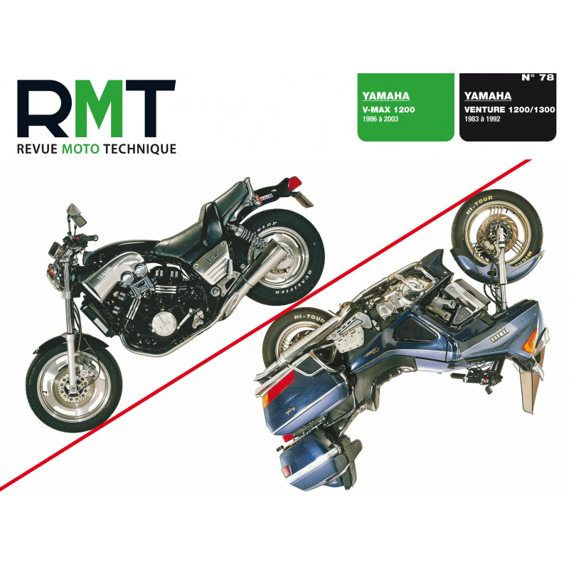 RMT PDF 78 - YAMAHA V-MAX 1200 (1986 à 2003) et VENTURE 1200/1300 (1983 ...