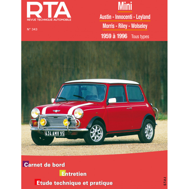 RTA INNOCENTI MINI (Mini fl) Hayon 3 portes (1979 > 1988)