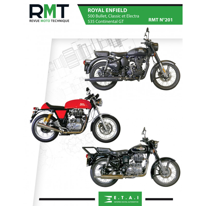 Pack RMT 201 - ROYAL ENFIELD 500 Bullet et 535 Continental GT +PDF