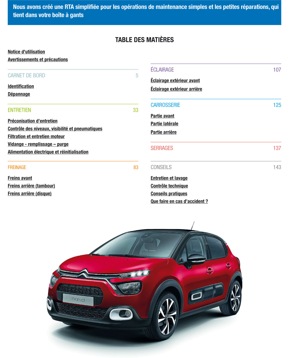 Nouvelle RTA sur la Citroën C3 III phase 2 PureTech 83 et 110 ch ...