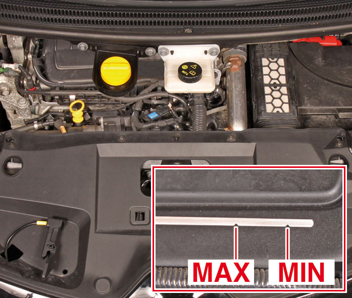 Tuto - Niveau d'huile moteur